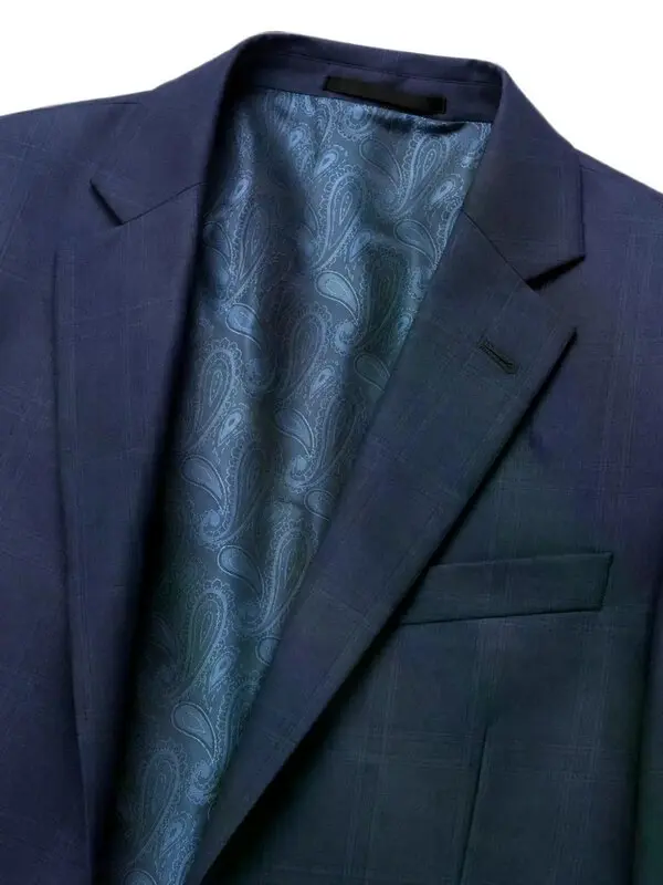 ROBERTO VINCENTI Check-pattern Button-detail Suit