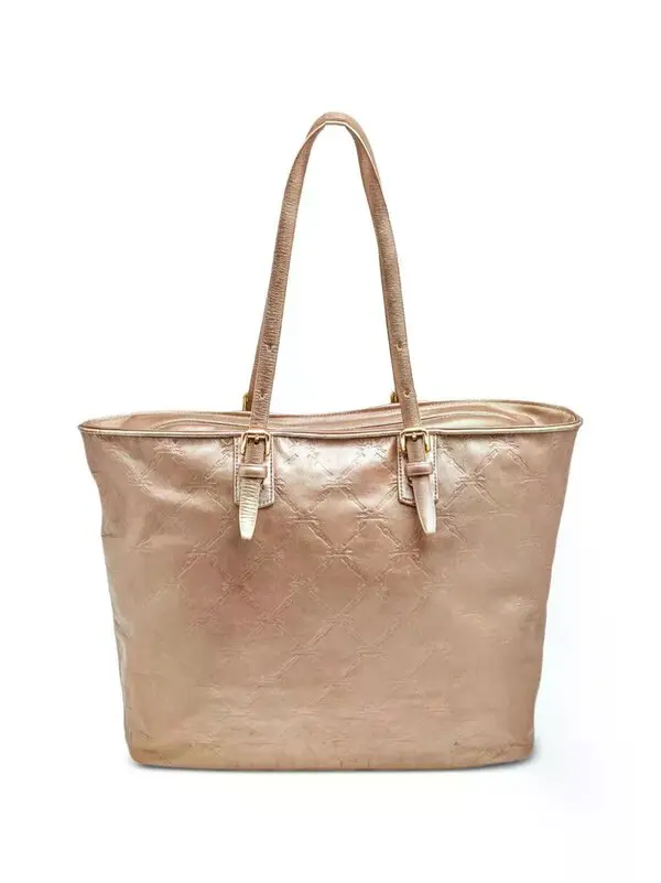 Longchamp Lm Cuir Tote Bag - Gold