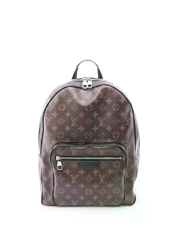LOUIS VUITTON Josh Monogram Macassar Backpack - Brown