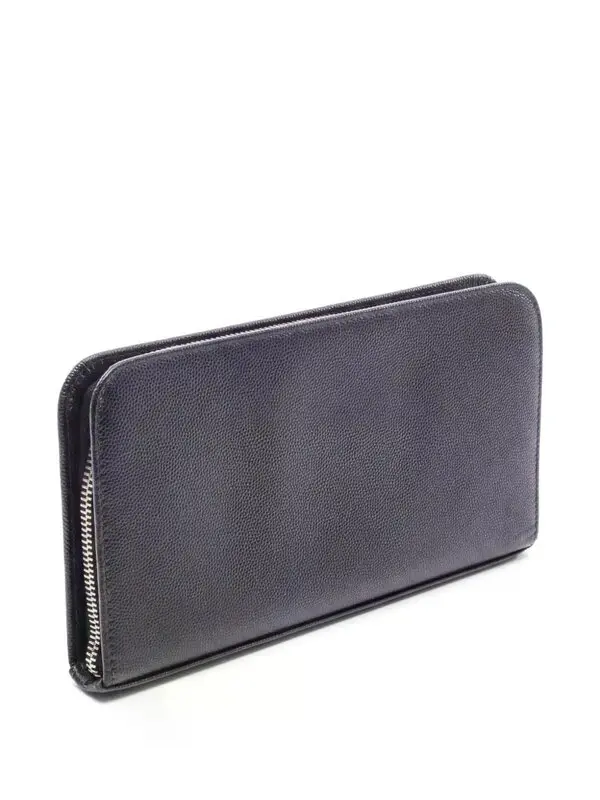 Saint Laurent 2010s Round Zip-around Wallet