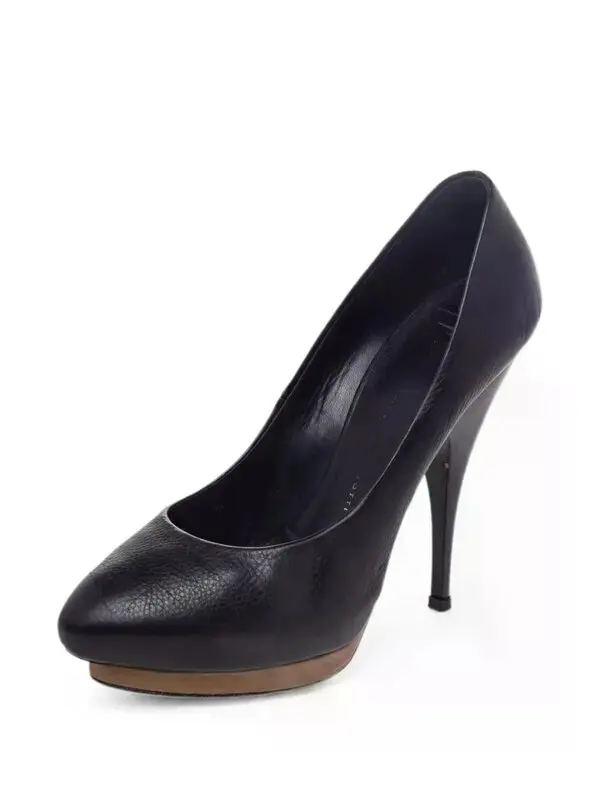 GIUSEPPE ZANOTTI Platform Almond-toe Pumps