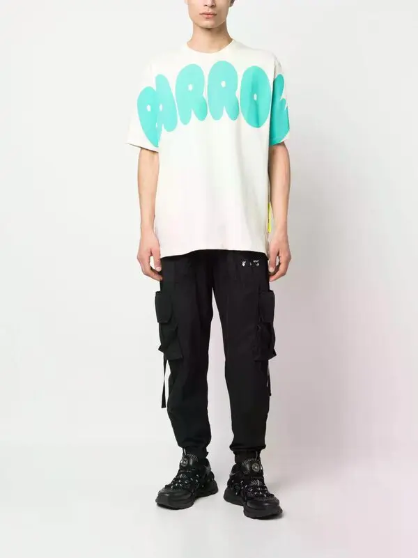 BARROW Cotton Logo Print T-shirt