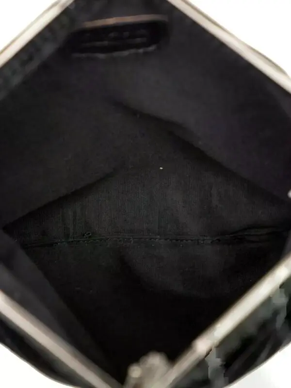 Prada Velvet Tulip Kisslock Frame Bag