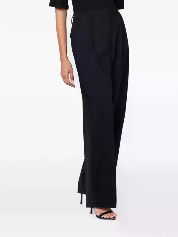 THELATEST Pleated Wide-leg Trousers