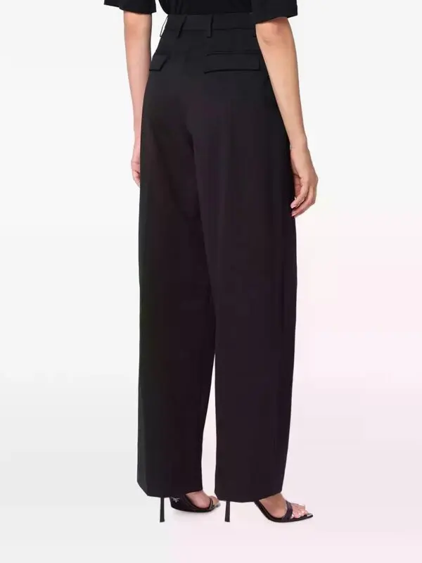 THELATEST Pleated Wide-leg Trousers