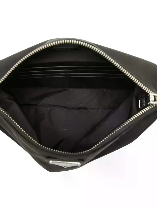 Prada Tessuto Zip Clutch Bag