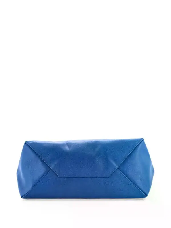 Celine Bi-cabas Leather Large Tote Bag