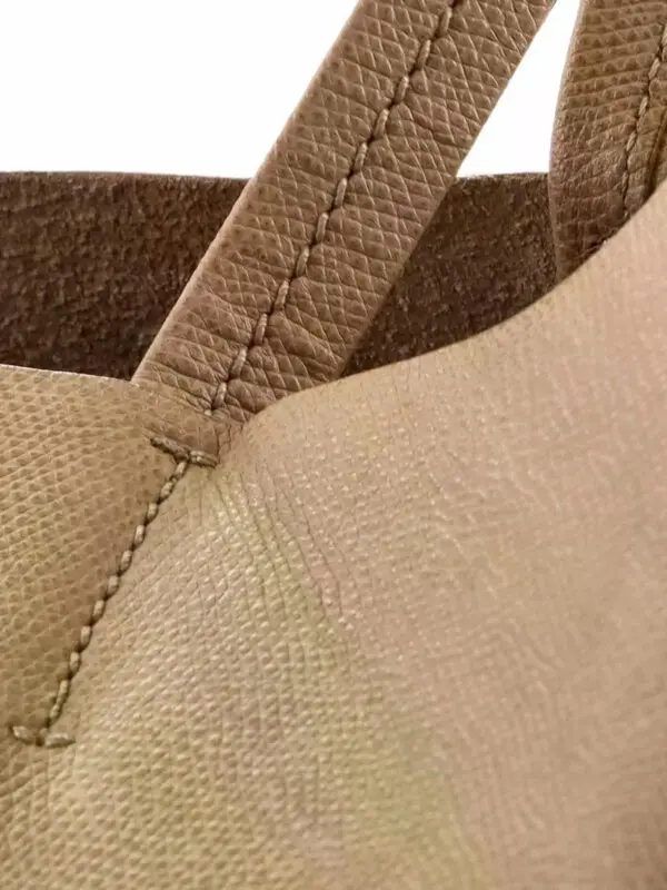 Celine Bi-cabas Leather Large Tote Bag