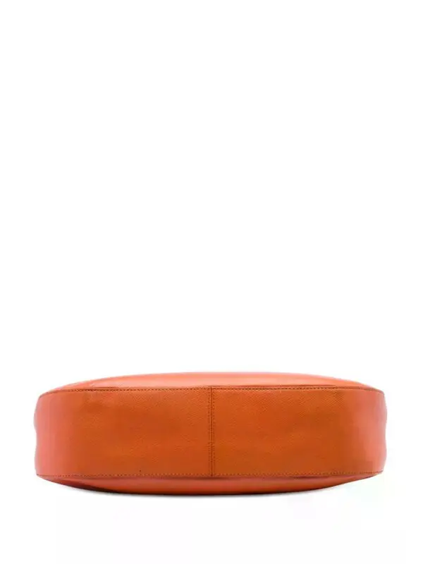 Prada Saffiano Lux Shoulder Bag - Orange
