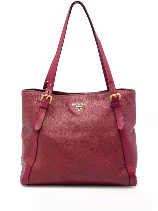 Prada Vitello Daino Shopping Tote Bag