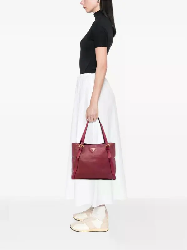 Prada Vitello Daino Shopping Tote Bag