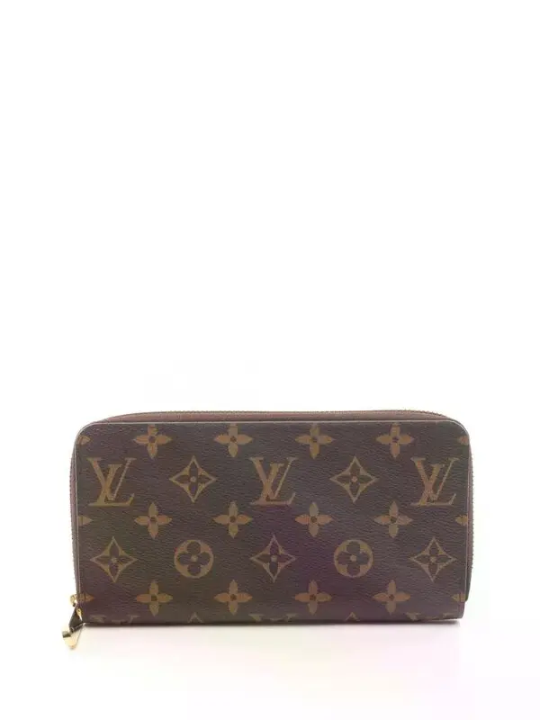 LOUIS VUITTON 2009 Monogram Zippy Long Wallets