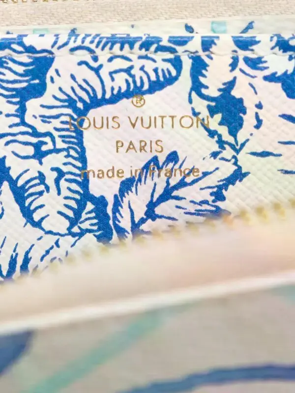 LOUIS VUITTON 2021-2026 Monogram The Pool Zippy Wallet Long Wallets - Blue