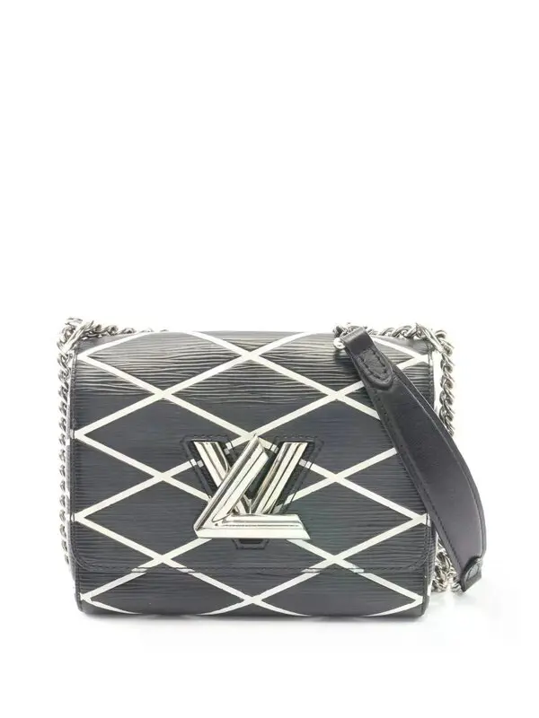 LOUIS VUITTON Epi Malletage Twist Crossbody Bag