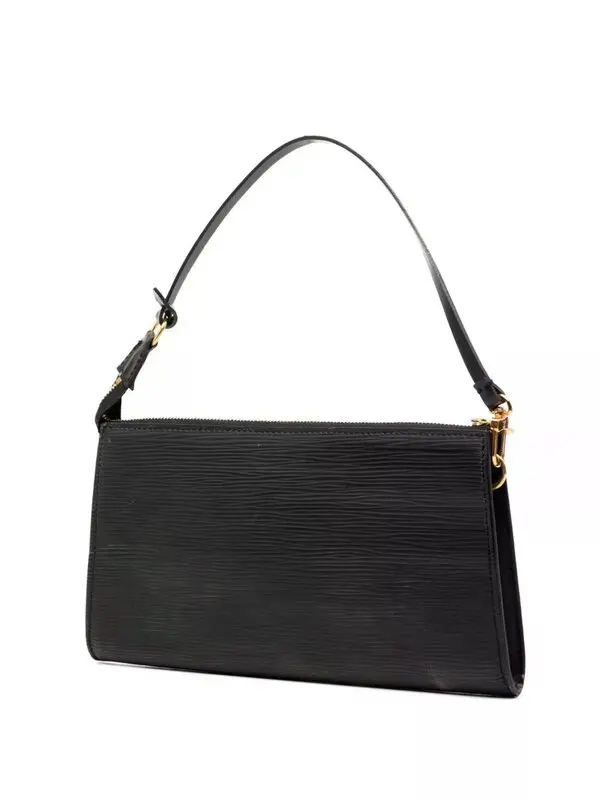 LOUIS VUITTON Epi Pochette Accessories Pouch - Black