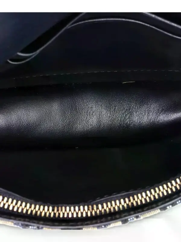 Dior Saddle Rectangular Oblique Canvas Belt Bag