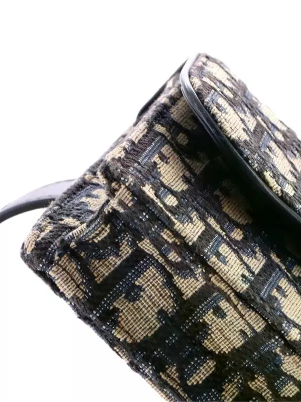 Dior Saddle Rectangular Oblique Canvas Belt Bag