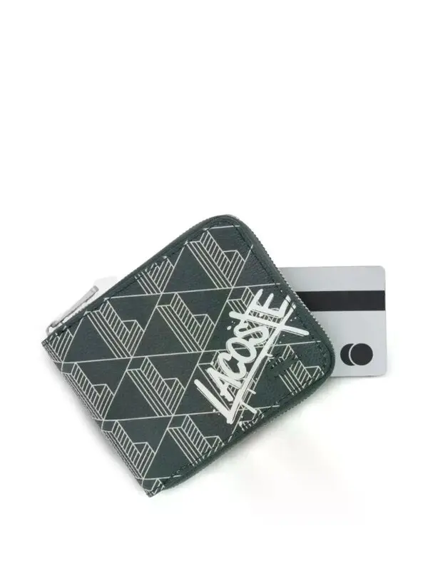 Lacoste Monogram-print Logo-print Wallet