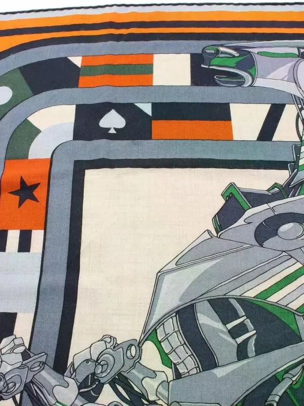 Hermès 2010s Robocabar Scarf