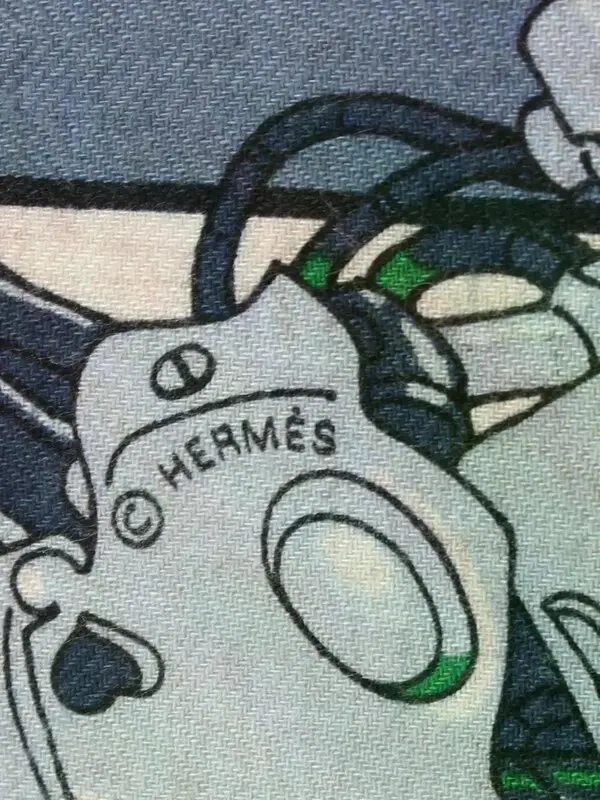 Hermès 2010s Robocabar Scarf