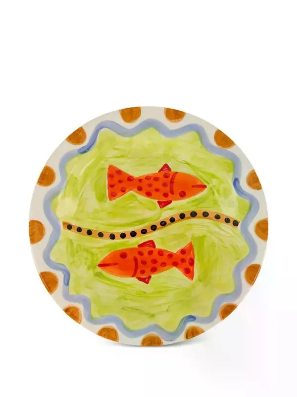 SERAX X Shurleey The Lovers Dinner Plates Set - Green