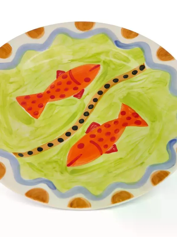 SERAX X Shurleey The Lovers Dinner Plates Set - Green