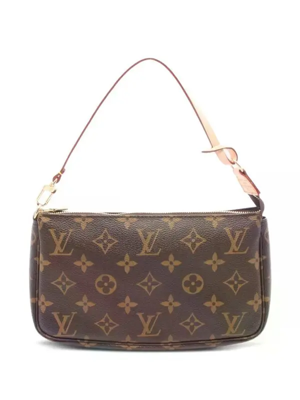 LOUIS VUITTON Monogram Pochette Accessories Handbag - Brown
