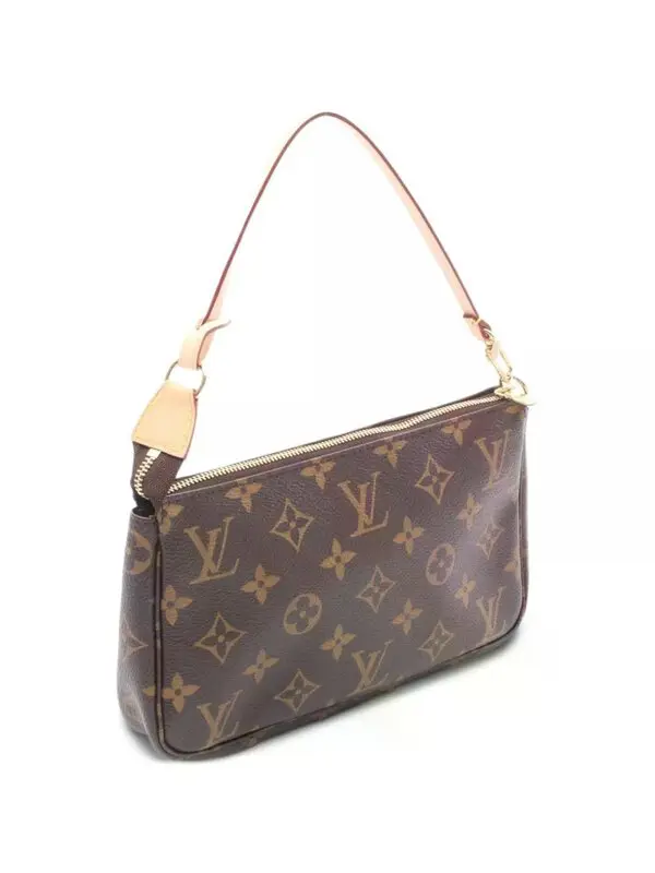 LOUIS VUITTON Monogram Pochette Accessories Handbag - Brown