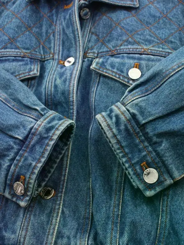 LOUIS VUITTON Quilted Denim Jacket