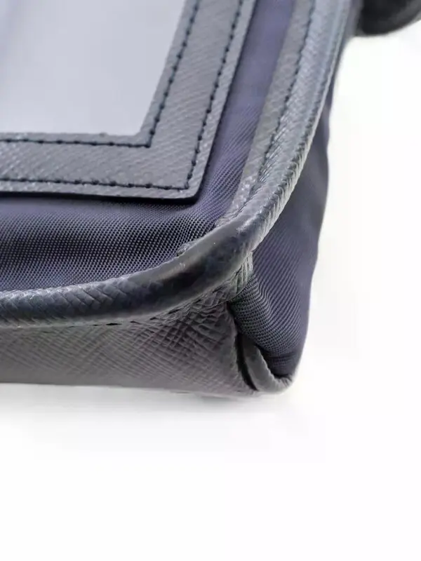 Prada Tessuto Saffiano Shoulder Bag