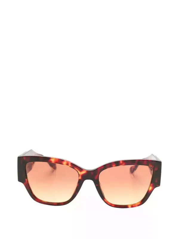Versace Medusa Tortoiseshell-effect Sunglasses - Brown