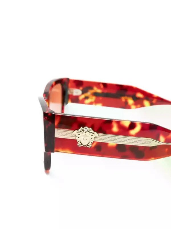 Versace Medusa Tortoiseshell-effect Sunglasses