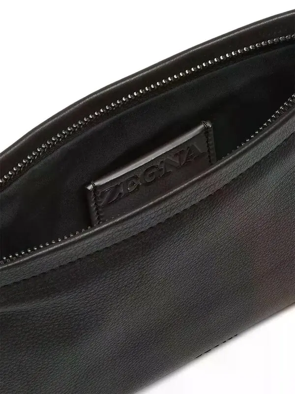 Zegna Secondskin Leather Pouch