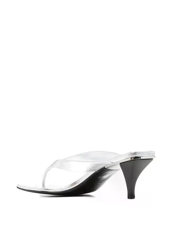 Gucci Thong-strap Sandals - Silver