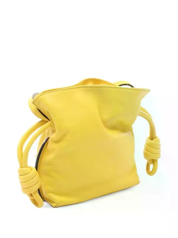 Loewe Mini Flamenco Bucket Bag - Yellow
