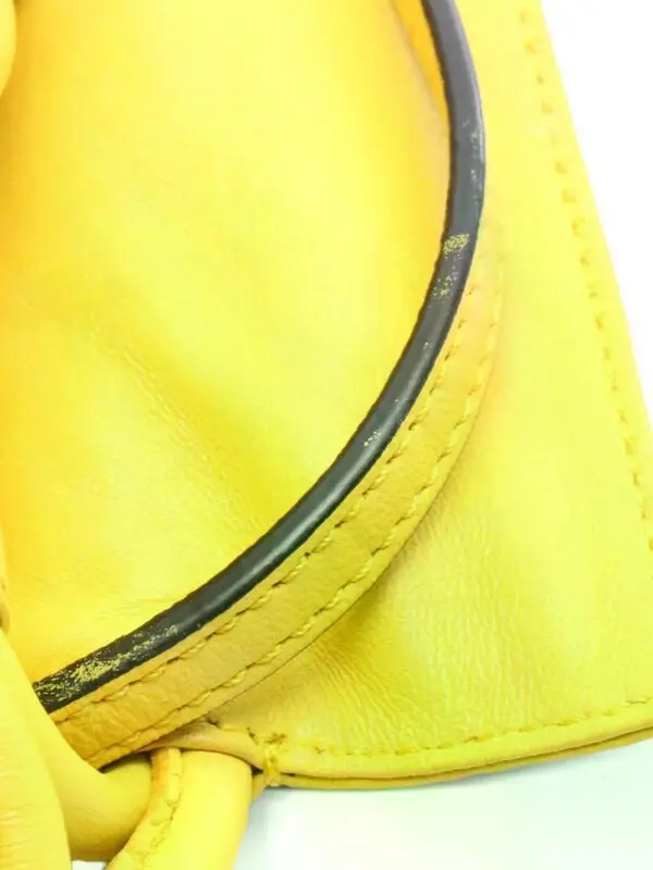 Loewe Mini Flamenco Bucket Bag - Yellow
