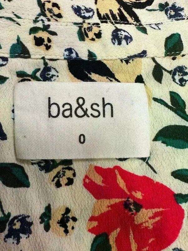 Ba&sh Floral Print Mini Dress