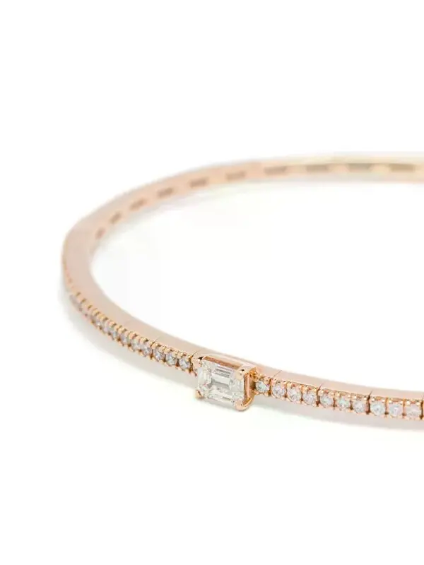 ROSEKEY 18k Rose Gold Diamond Bracelet