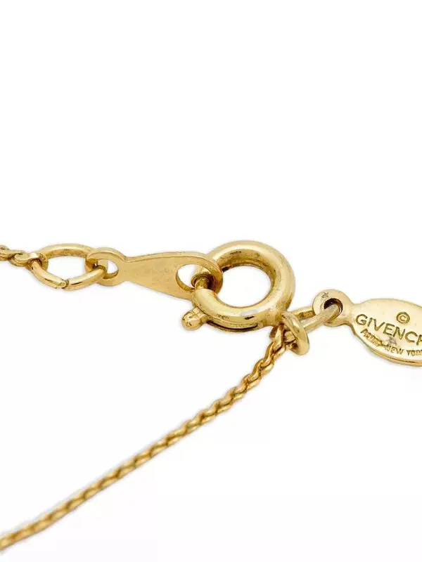Givenchy Oval G Pendant Necklace