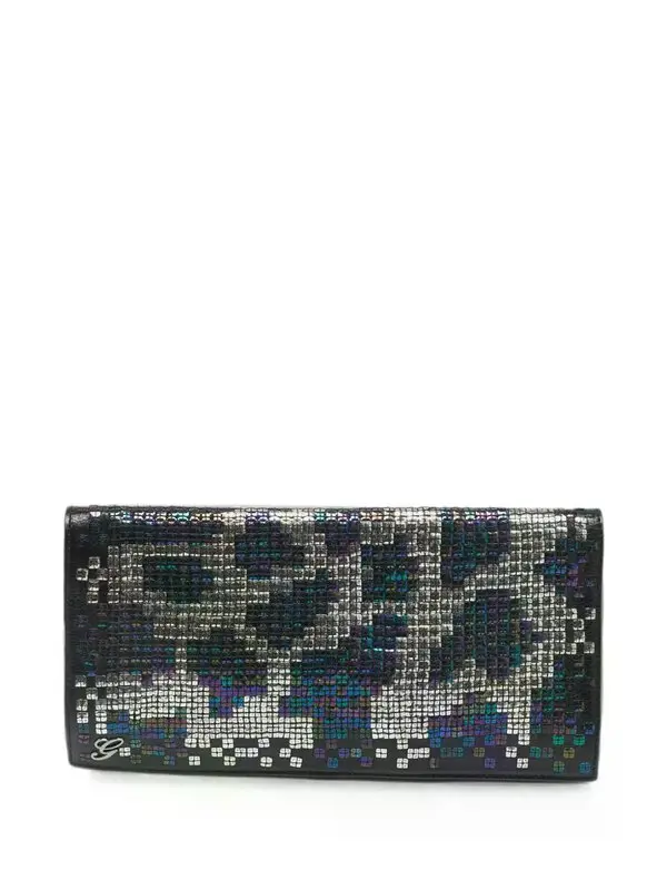 Gucci Sequin-embellished Flap Clutch Bag