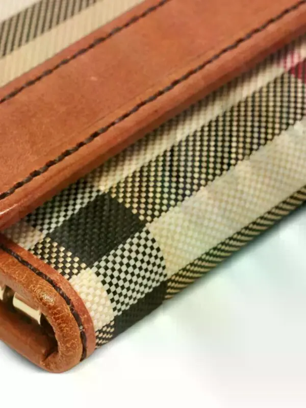 Burberry Haymarket Check Key Holder