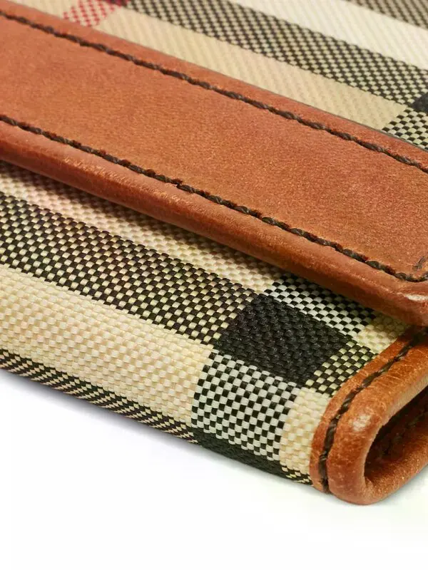 Burberry Haymarket Check Key Holder