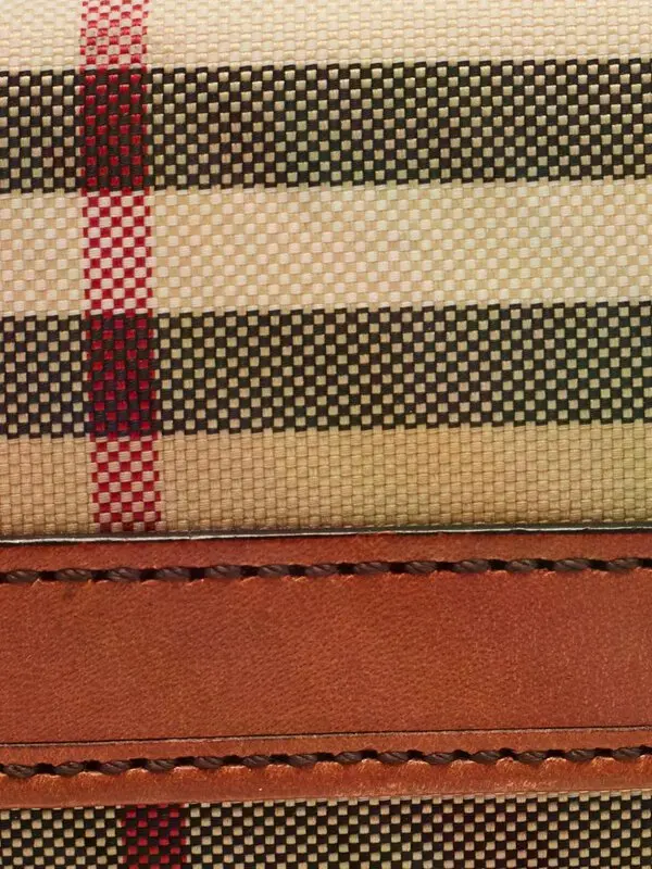 Burberry Haymarket Check Key Holder