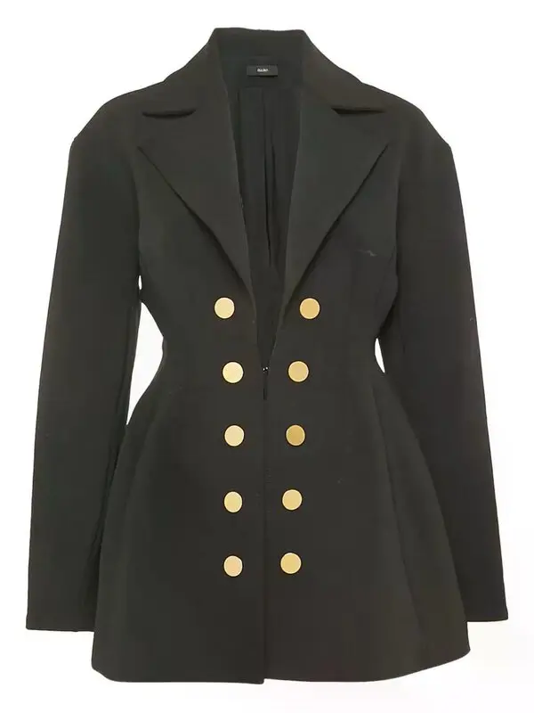 ELLERY Flared Button-detail Jacket - Black