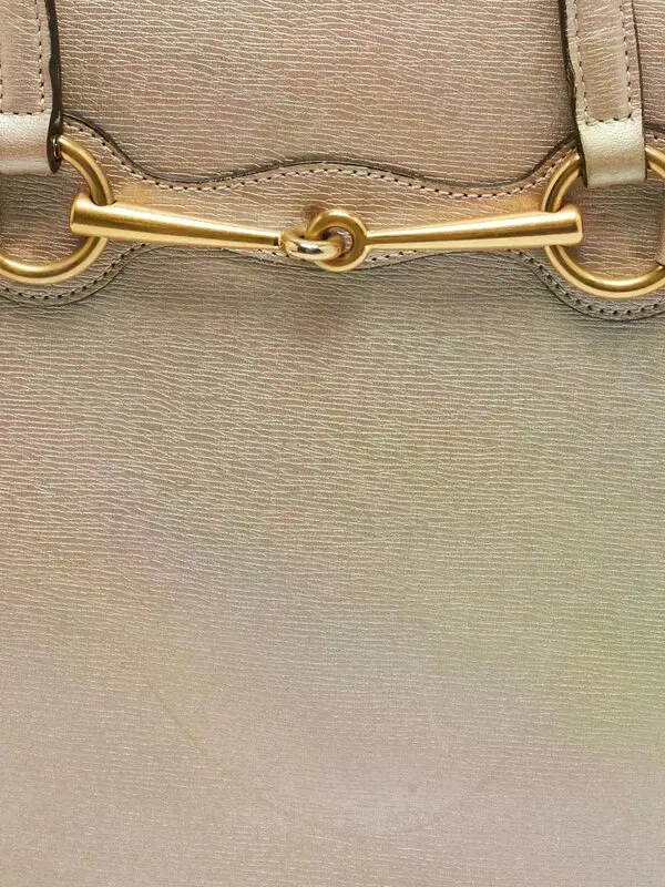Gucci Bright Bit Horsebit Tote Bag - Neutrals