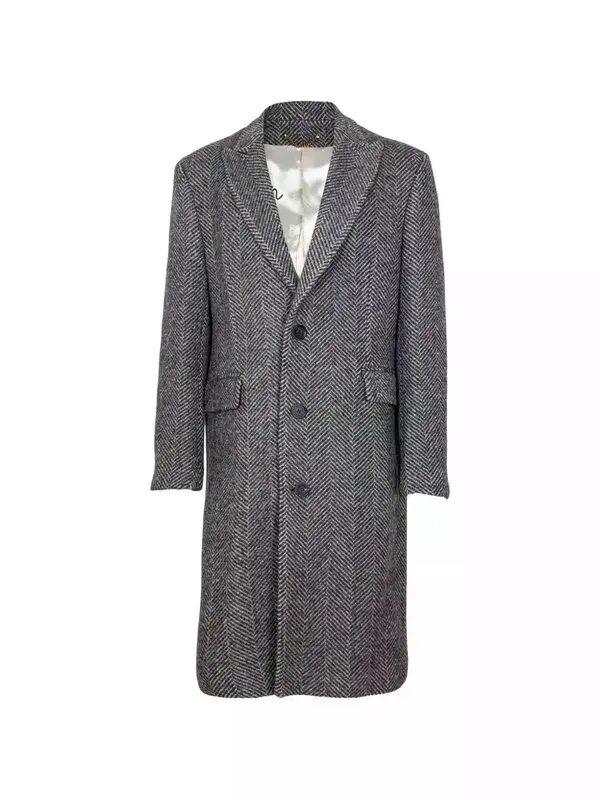 GOLDEN GOOSE Single-breasted Wool Coat