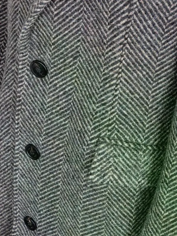 GOLDEN GOOSE Single-breasted Wool Coat