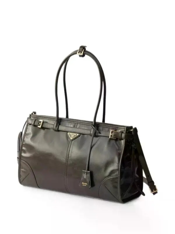 Prada Bonnie Large Leather Handbag