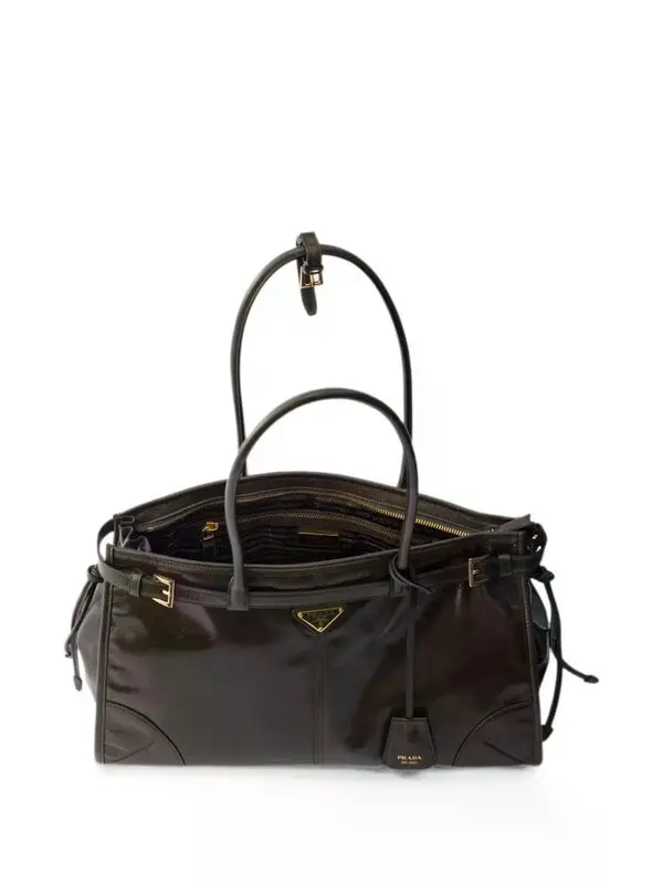Prada Bonnie Large Leather Handbag