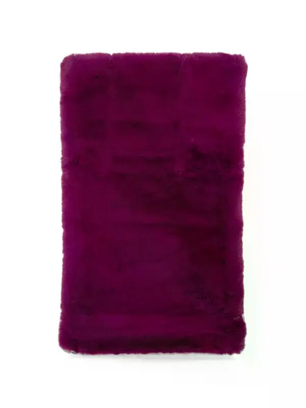 Guess Le Tapis Faux-fur Pet Mat - Purple